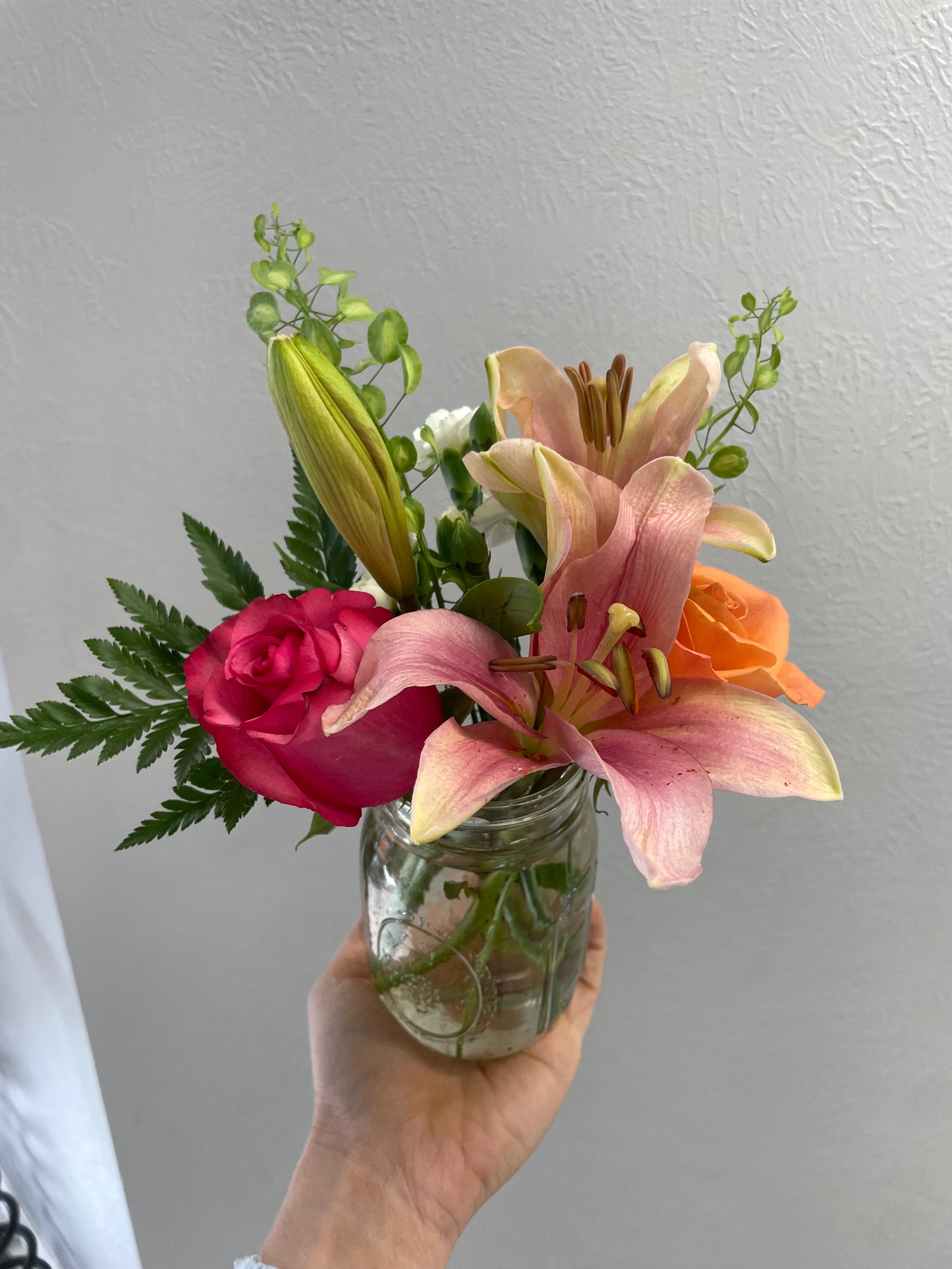 Galentine's Mason | Petal & Stem